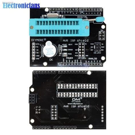 Avr Isp Programmable Expansion Shield With Buzzer For Arduino R3