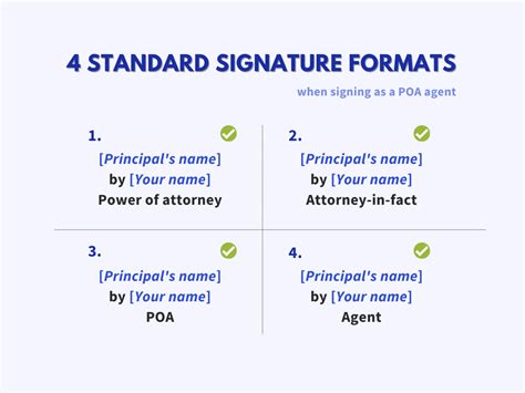 How To Sign As Power Of Attorney Proper Form For Signing Closing Documents As Poa Browse