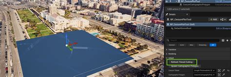 Using Geometry Script And Blueprints To Quickly Replace Cesium Tiles