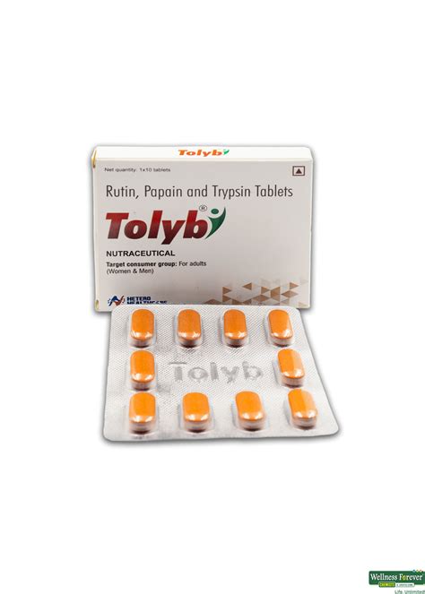 Buy Tolyb 10 Tablets Online At Best Prices Wellness Forever