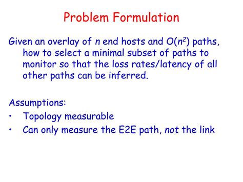 Ppt An Algebraic Approach To Practical And Scalable Overlay Network