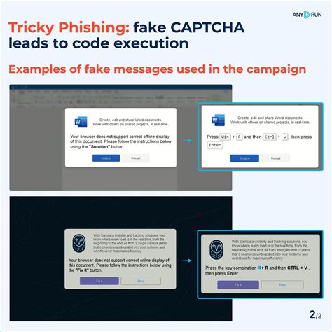 Anyrun Discovers Tricky Phishing Attack Using Fake Captcha