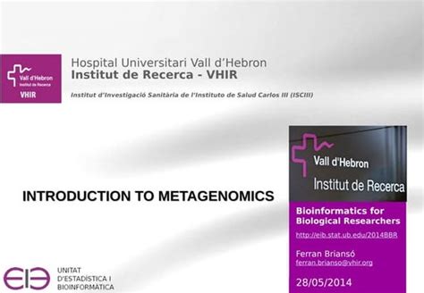 Metagenomics Pptx Biotech And Biomedical Industry Industries