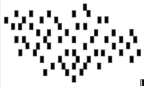 Two Dimensional Pattern Used For Experiment 1 The Card Placed At The Download Scientific
