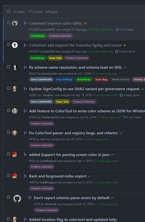 Bundle Colortool With Wt Release · Issue 12330 · Microsoftterminal · Github