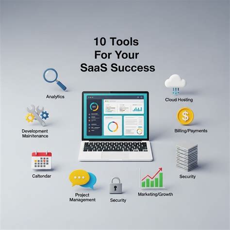 10 Essential Tools For Saas Success Psd Freebies Mockups