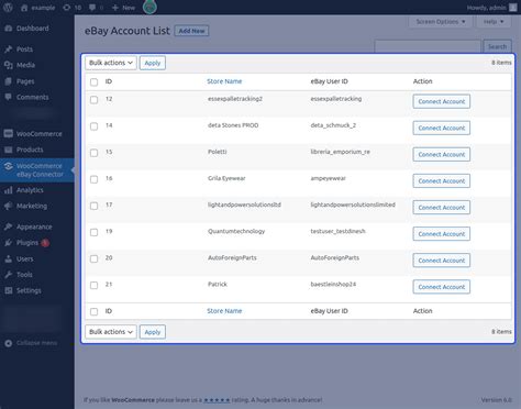 Wordpress Woocommerce Ebay Connector Plugin By Webkul Codecanyon