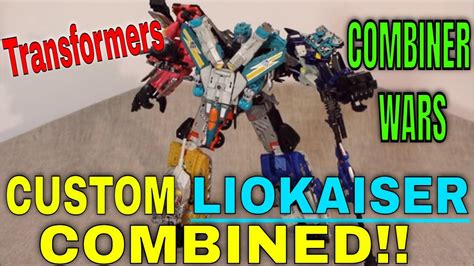 Transformers Custom Cw Liokaiser Ch 8 Fully Combined Gotbot True Review Number 651 Youtube