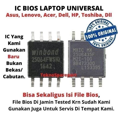 Jual Ic Bios Compaq Semua Seri Sudah Terisi Firmware Tinggal Pasang Shopee Indonesia