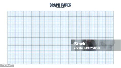 그리드가 있는 그래프 용지 한 장입니다 밀리미터 종이 질감 기하학적 패턴 그림 공부 기술 공학 또는 스케일 측정을 위한 파란색 줄이 그어진 공백 벡터 그림 가벼운에 대한