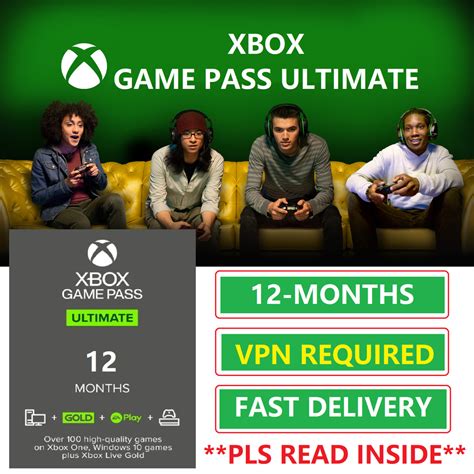 Xbox Game Pass Ultimate 3 Month Subscription Spill