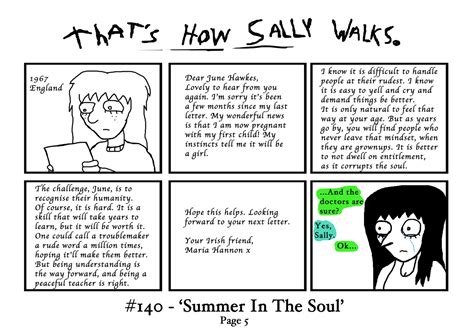 That S How Sally Walks Webcomic