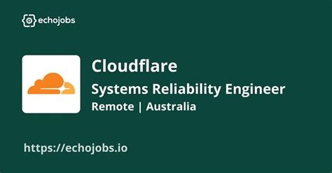 Cloudflare Is Hiring Systems Reliability Engineer Australia Remote Go Python Chef Ansible Sql
