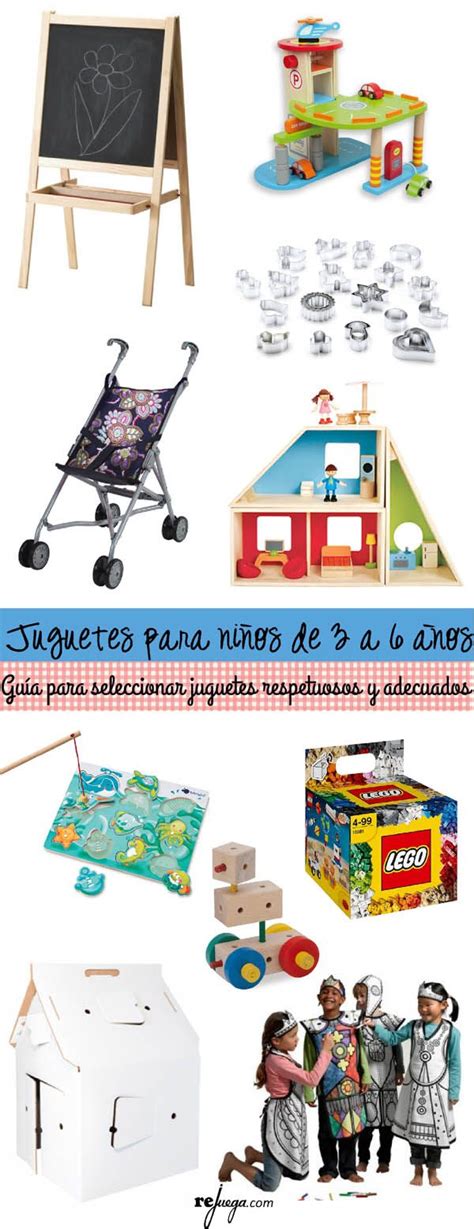 Juguetes Para Niños De 3 A 6 Años Rejuega Y Disfruta Jugando