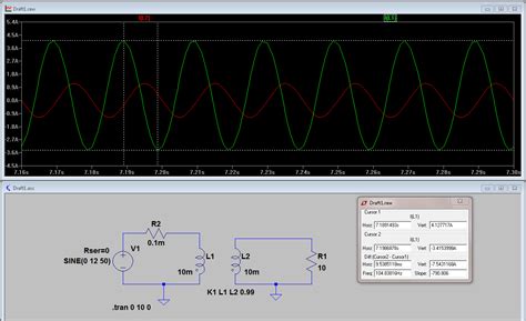 Ltspice Transformer Simulation Electrical Engineering Stack Exchange
