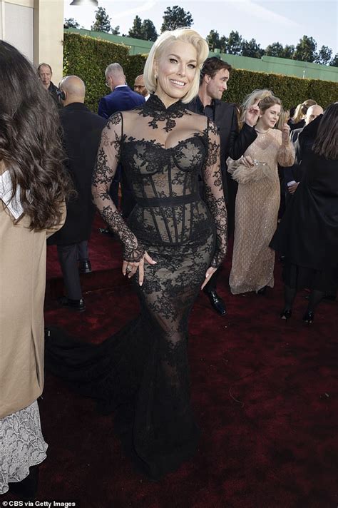 Golden Globes 2024 Nominee Hannah Waddingham Shows Off Her Glamorous