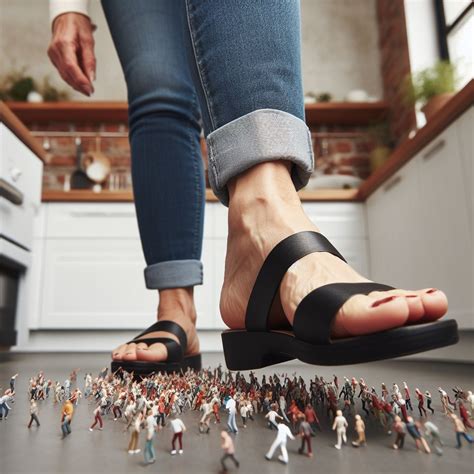 Kitchen Infestation Giantess By Lostinhershoe On Deviantart