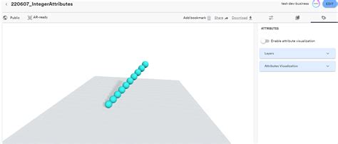 Attribute Visualization Mode