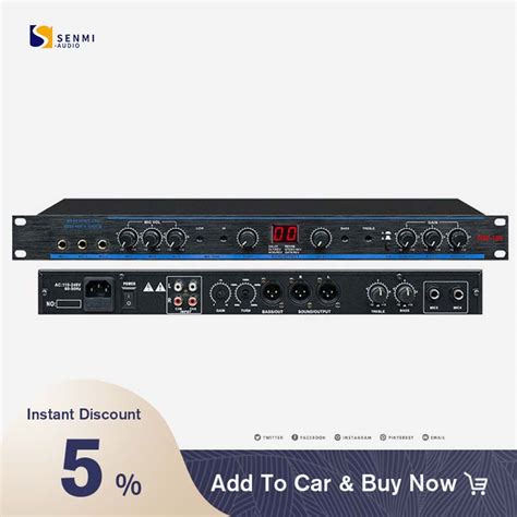 전문 Dsp 프로세서 오디오 시스템 무대 및 노래방용 99 디지털 리버브 효과 오디오 장비 Aliexpress