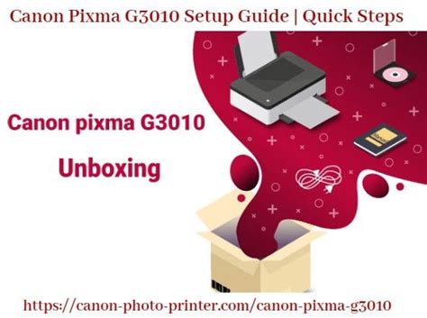 Canon Pixma G3010 Setup Artofit