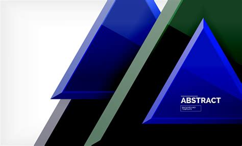 기술 미래 지향적 인 기하학적 3d 모양 최소한의 추상적인 배경 0명에 대한 스톡 벡터 아트 및 기타 이미지 0명 디자인 모던 양식 Istock