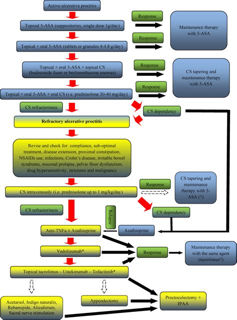 When Disease Extent Is Not Always A Key Parameter Management Of Refractory Ulcerative Proctitis