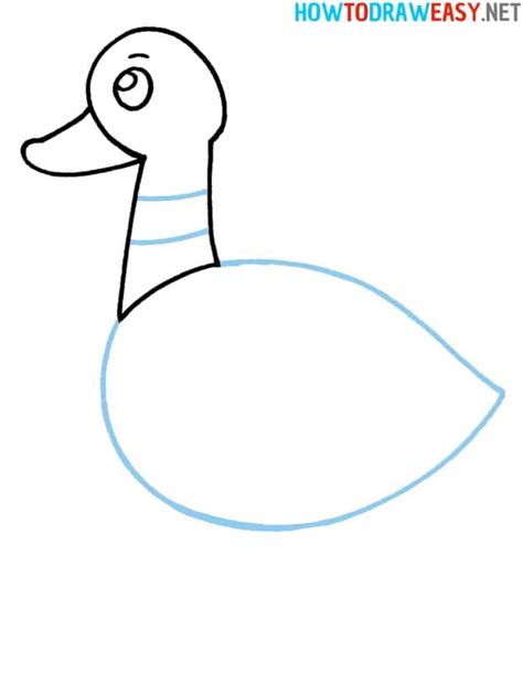How To Draw A Duck How To Draw Easy