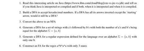 Solved 1 Read This Interesting Article On Java