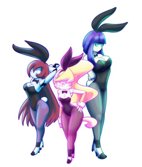 Rule 34 3girls Android Breasts Bunny Ears Bx 016 Vix Cleavage Cyborg Female Kaede Multiple
