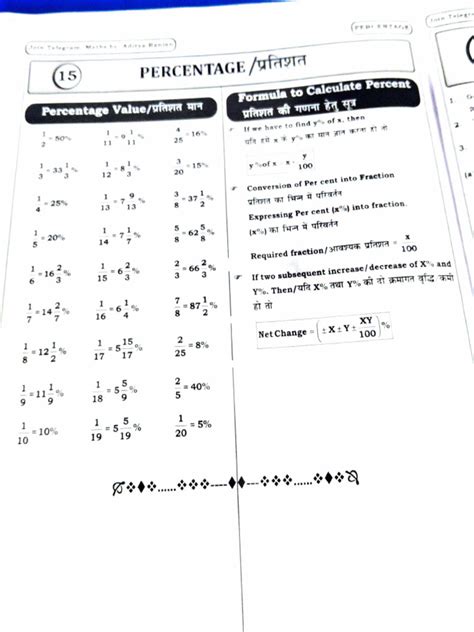 All Formulas Of Arithmetic Pdf