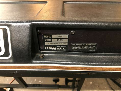 Matrixsynth Moog Polymoog 203a Analog Polyphonic Synthesizer Sn 3333