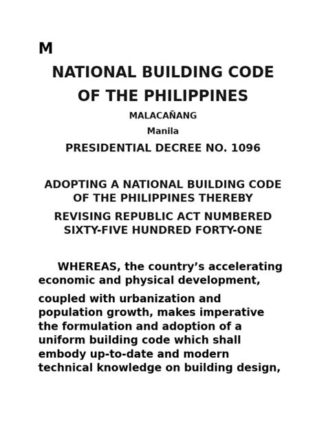 National Building Code Pdf