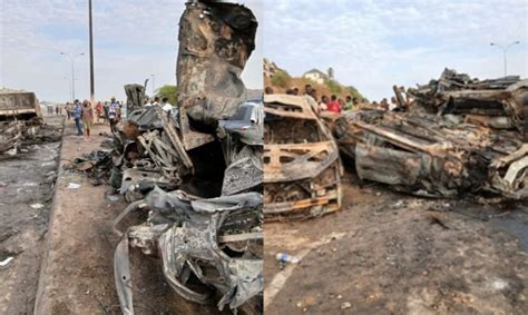 Photos Wreckage Ruins Of The Abuja Tanker Explosion As Police