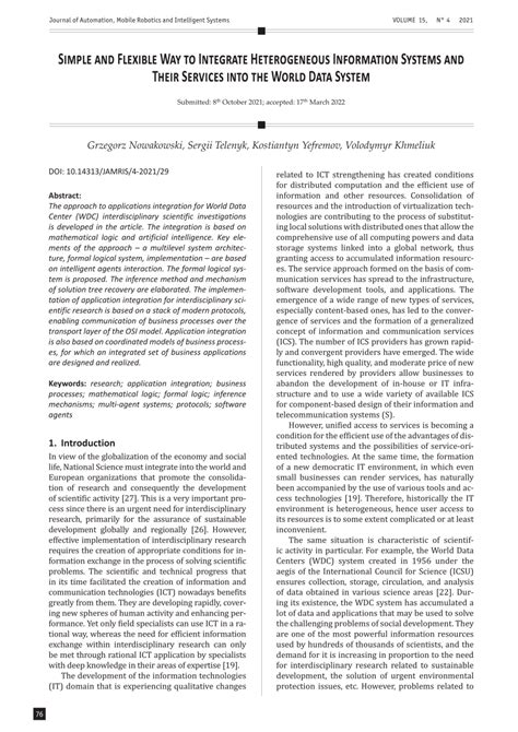 Pdf Simple And Flexible Way To Integrate Heterogeneous Information