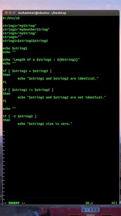 Linux Shell Script String Operations In Linux Shell 021 Shorts Shellscripting Linuxshell