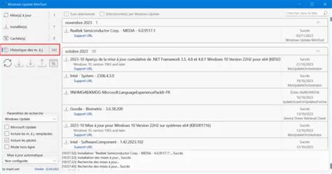 Windows Update Minitool Gérer Les Mises à Jour Le Crabe Info