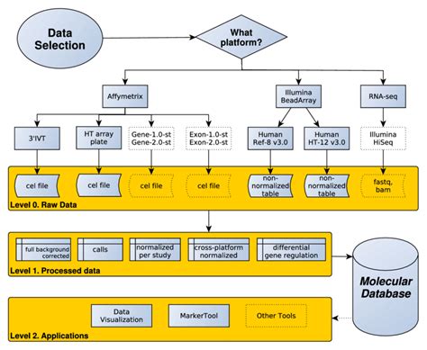 Microarray Processing Pipeline Samples From Selected Studies Were