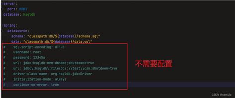 If You Want An Embedded Database H2 Hsql Or Derby Please Put It On