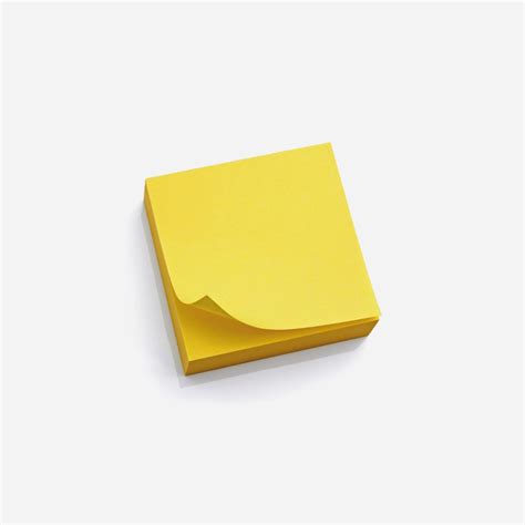 Sticky Notes Mm X Mm Repositionable Yellow Reminder Pads