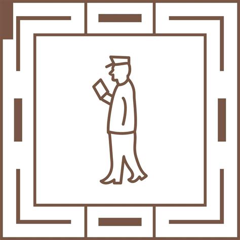Guard Checking Passport 23305130 Vector Art At Vecteezy