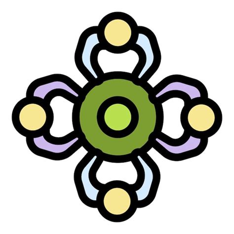 Premium Vector Team Responsibility Icon Outline Team Responsibility Vector Icon Color Flat