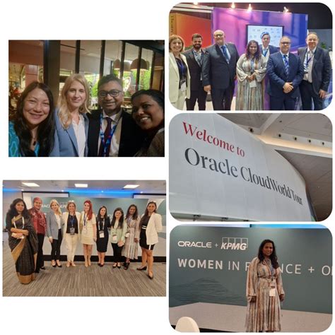 Brintha Kumar On Linkedin Oracle Kpmgpowered Oraclecloudworldtourdubai