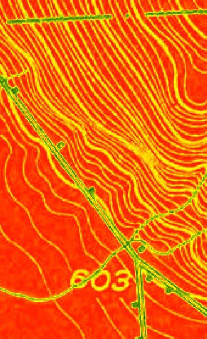 How Can I Extract Line Features From A Raster Esri Community