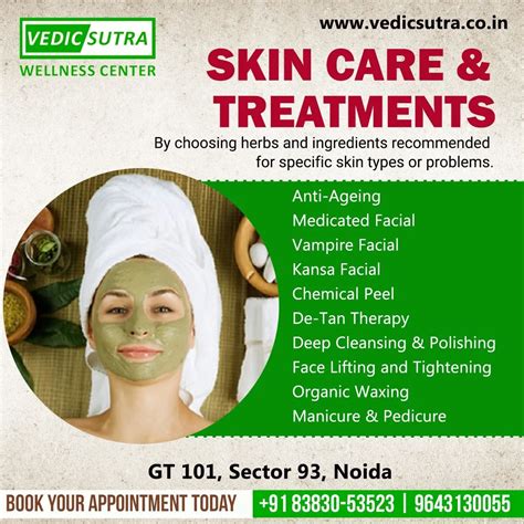 Skin Care And Treatments Vedic Sutrra Wellness Center