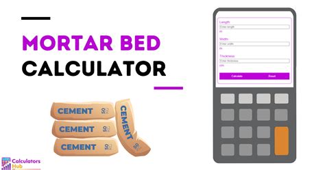 Mortar Bed Calculator Online