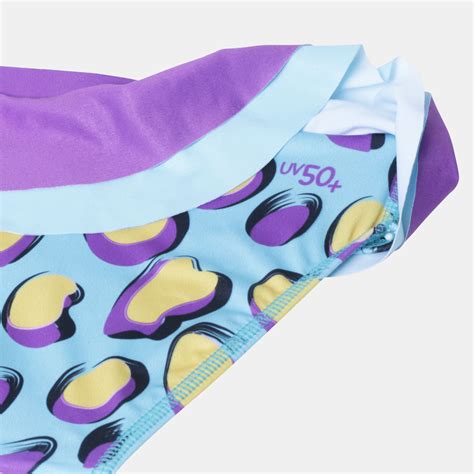 Biquini Infantil De Tigre Acqua Blue