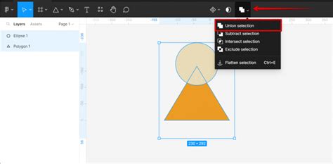 how do you merge objects in figma