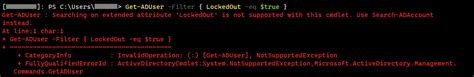 Identify Locked Ad Users Via Powershell Dean Thomson