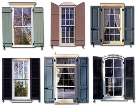 Six Different Types Of Front Door Shutters Window Shutter Styles