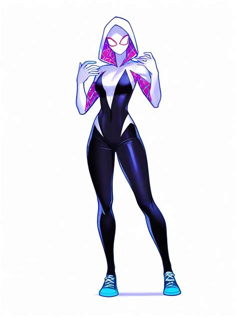 Spider Gwen E621 Characters In Noobai Xl Nai Xl